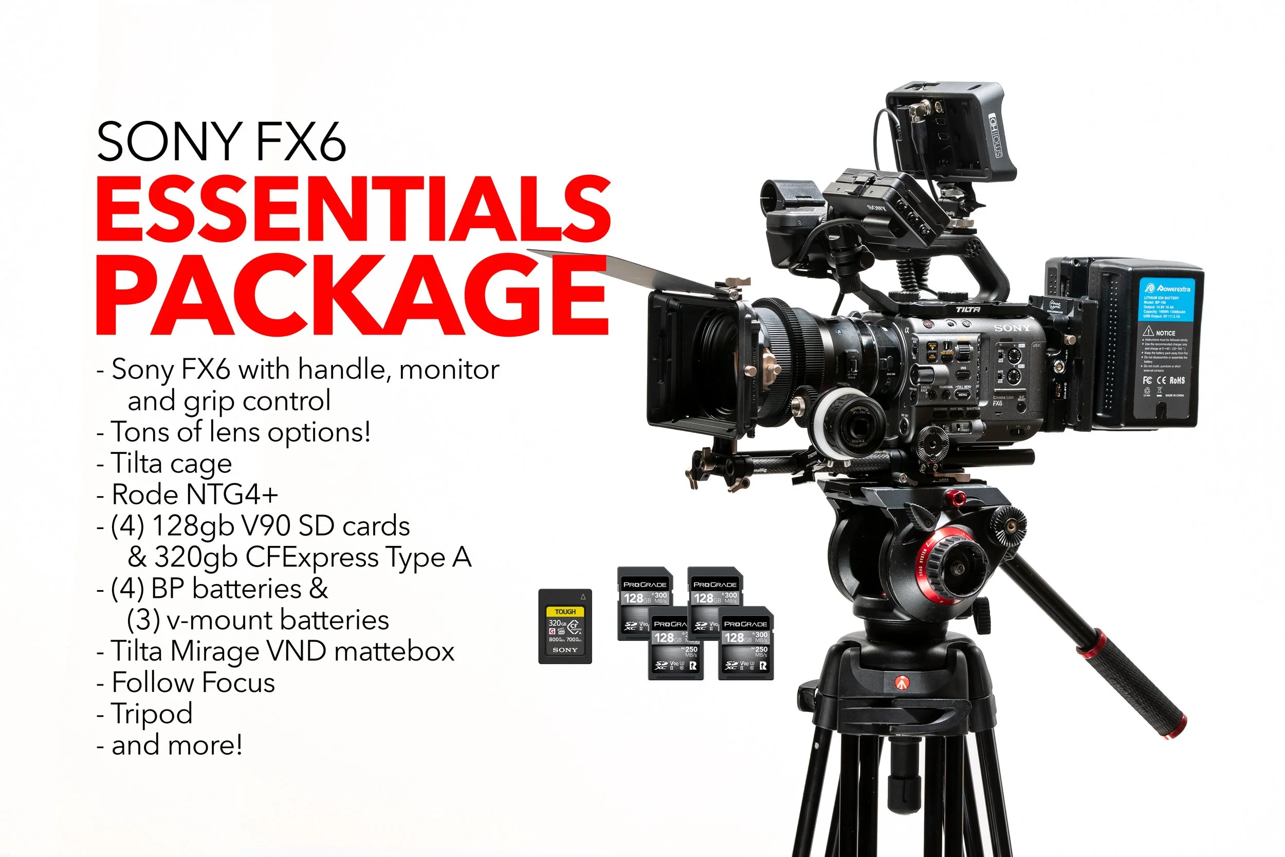 Sony FX6 / Essentials Package — Twelve Spies Rentals