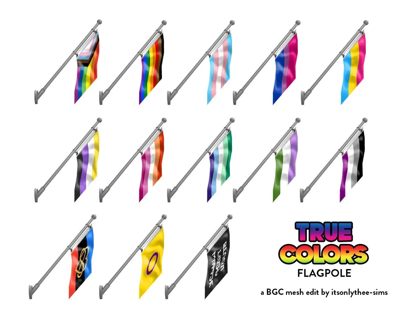 Sims 4 CC — Opalescent Eel Illustration & Design