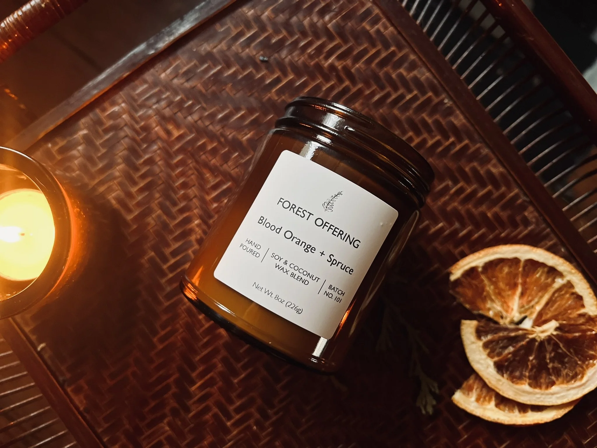 Wooden Wick Candles — Forest Offering