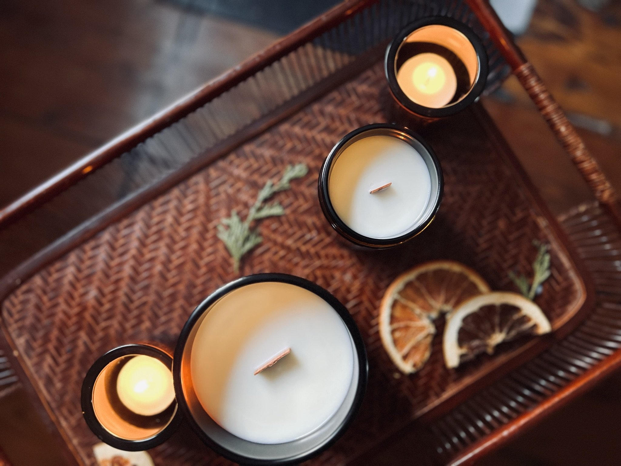 Wooden Wick Candles — Forest Offering