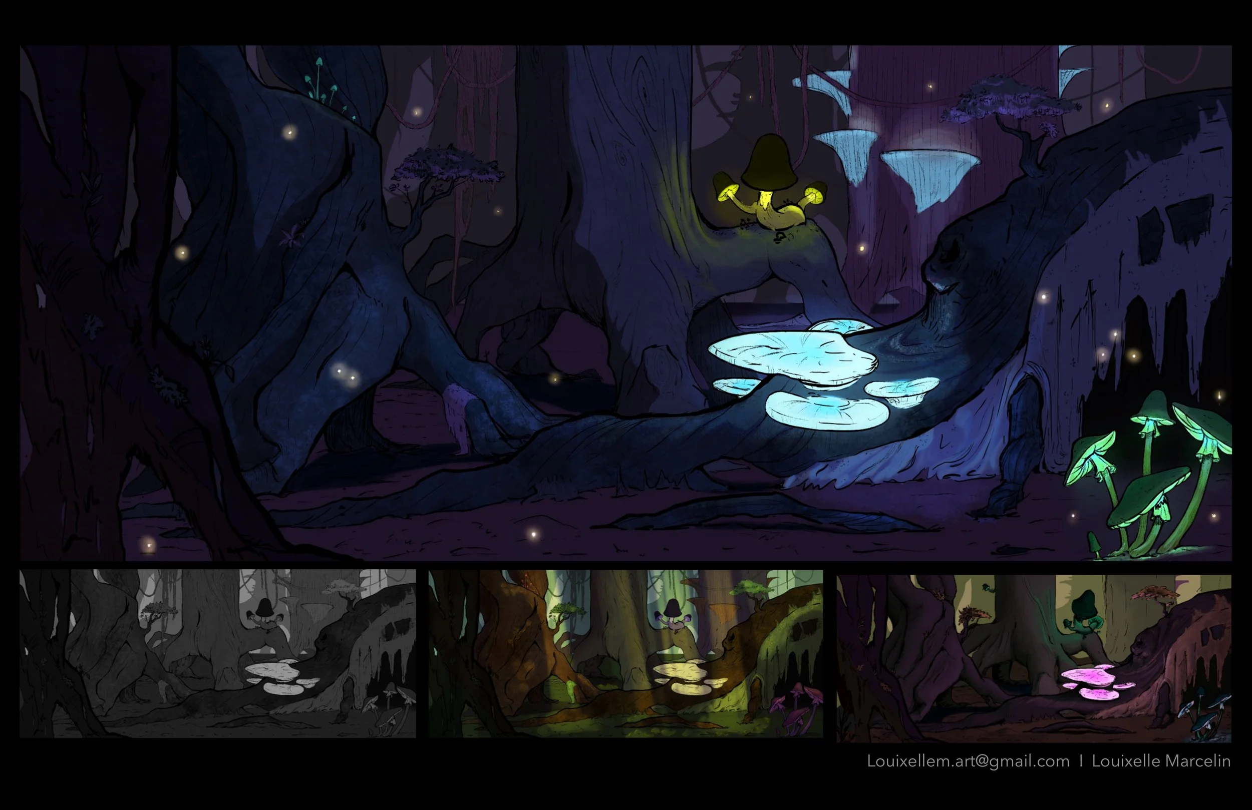 Visual Development — Louixelle M. Art