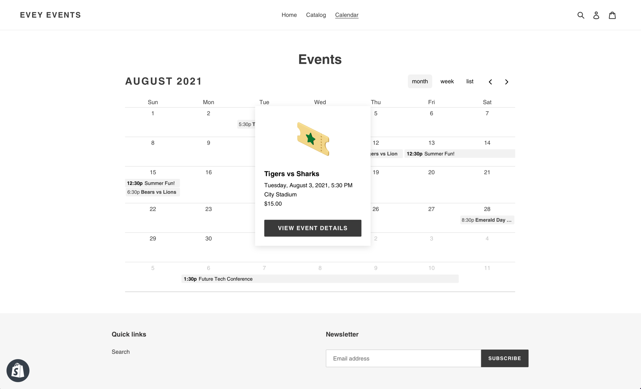Top 17+ Shopify event ticketing FAQs answered - Evey
