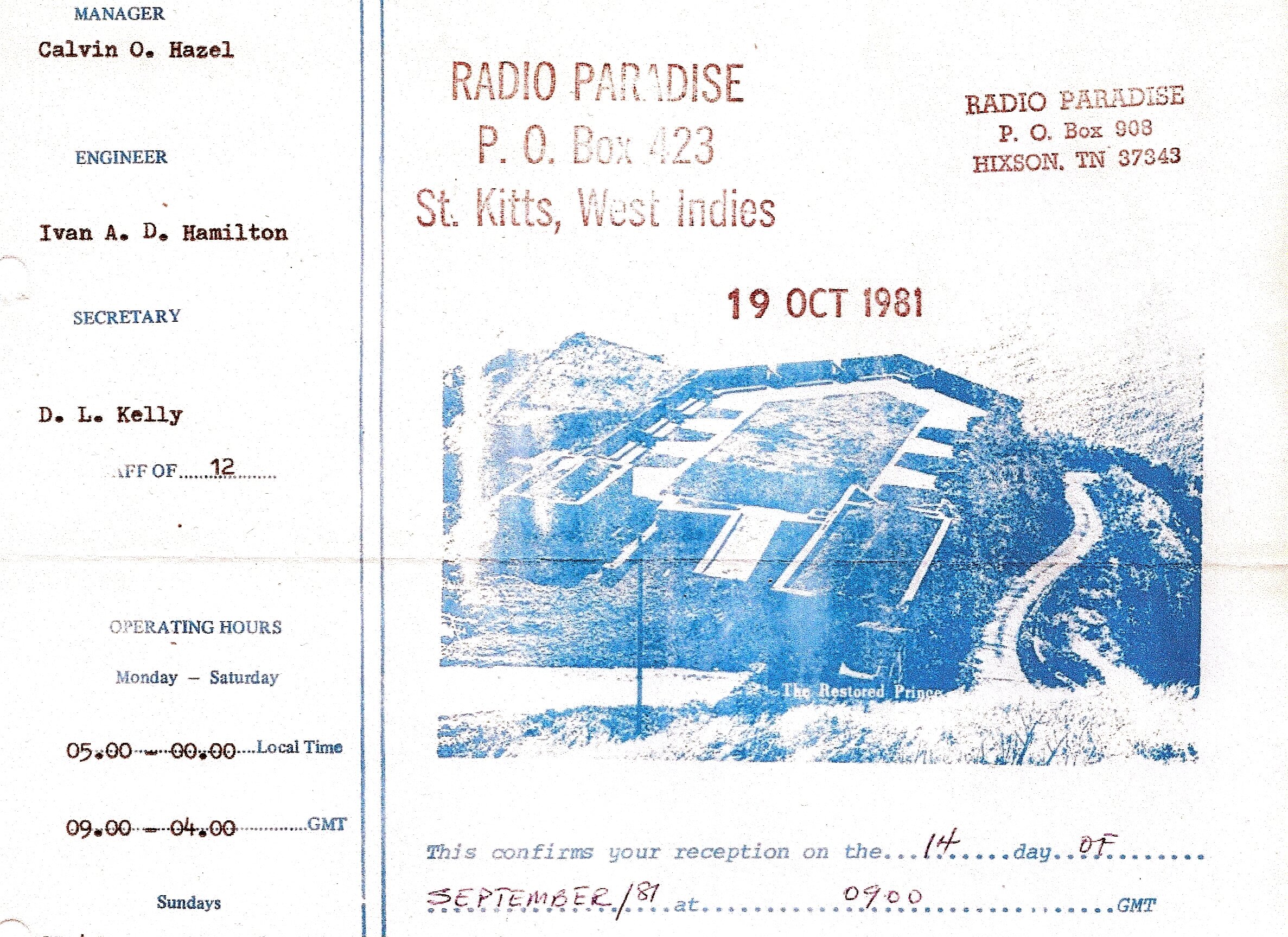 Radio & TV — Drew Techner