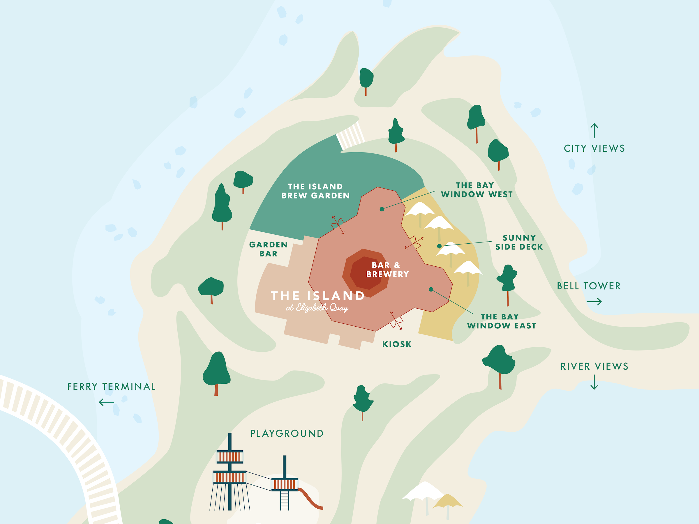 Eat & Drink — The Island at Elizabeth Quay