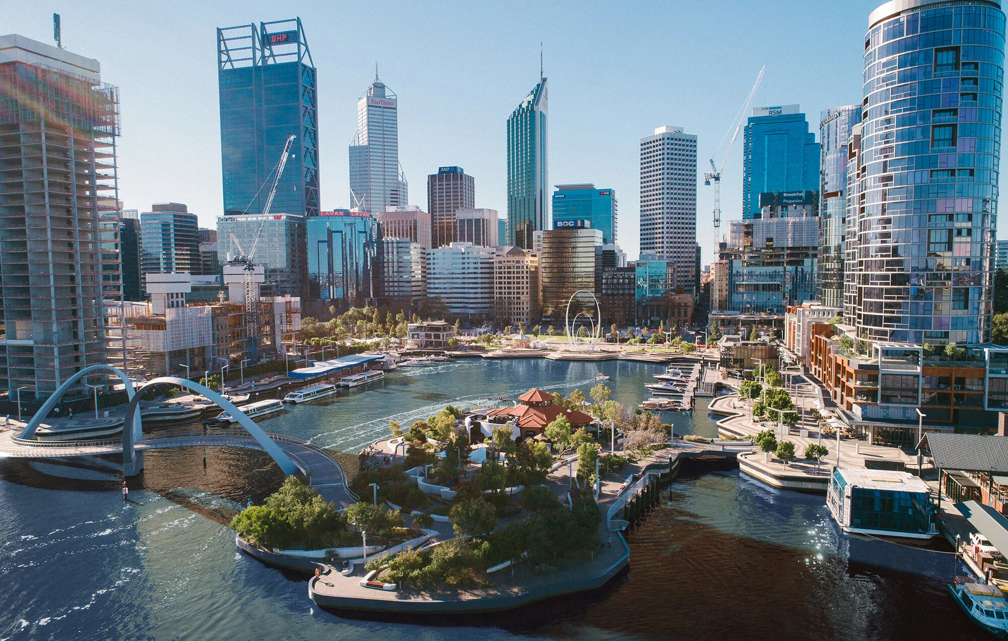 The Island at Elizabeth Quay