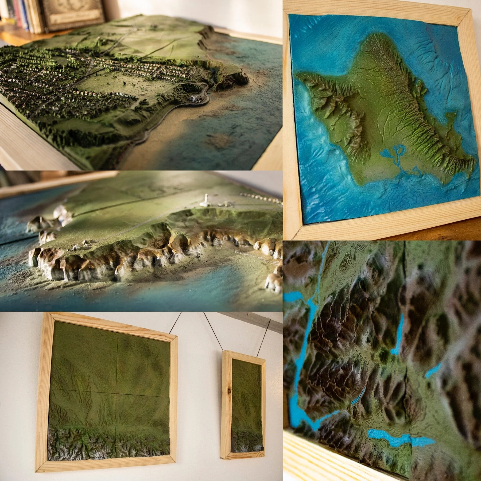 3D printed Topographical Relief Maps — Chapel Prints Co