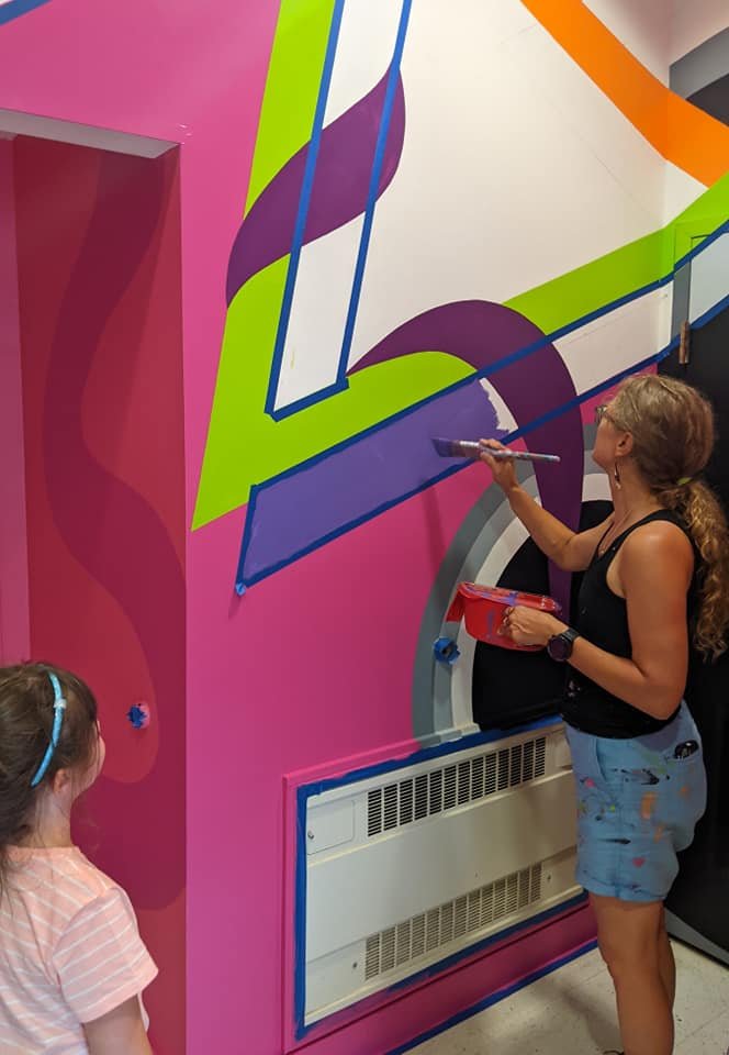 Entrance Mural — NEW DAWN ARTS CENTER, INC.
