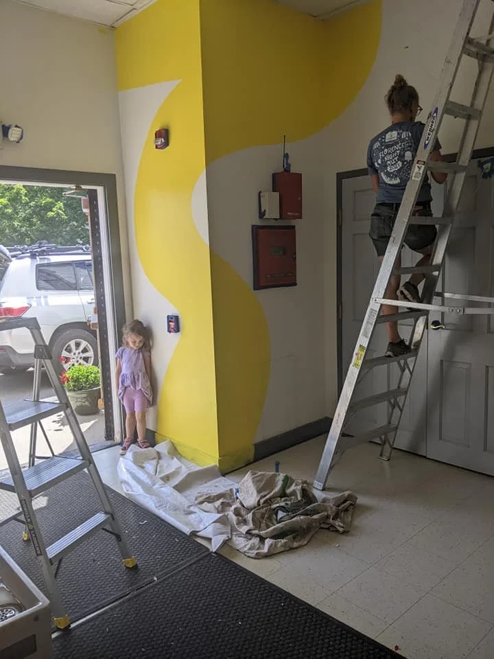 Entrance Mural — NEW DAWN ARTS CENTER, INC.