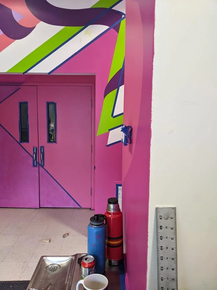 Entrance Mural — NEW DAWN ARTS CENTER, INC.
