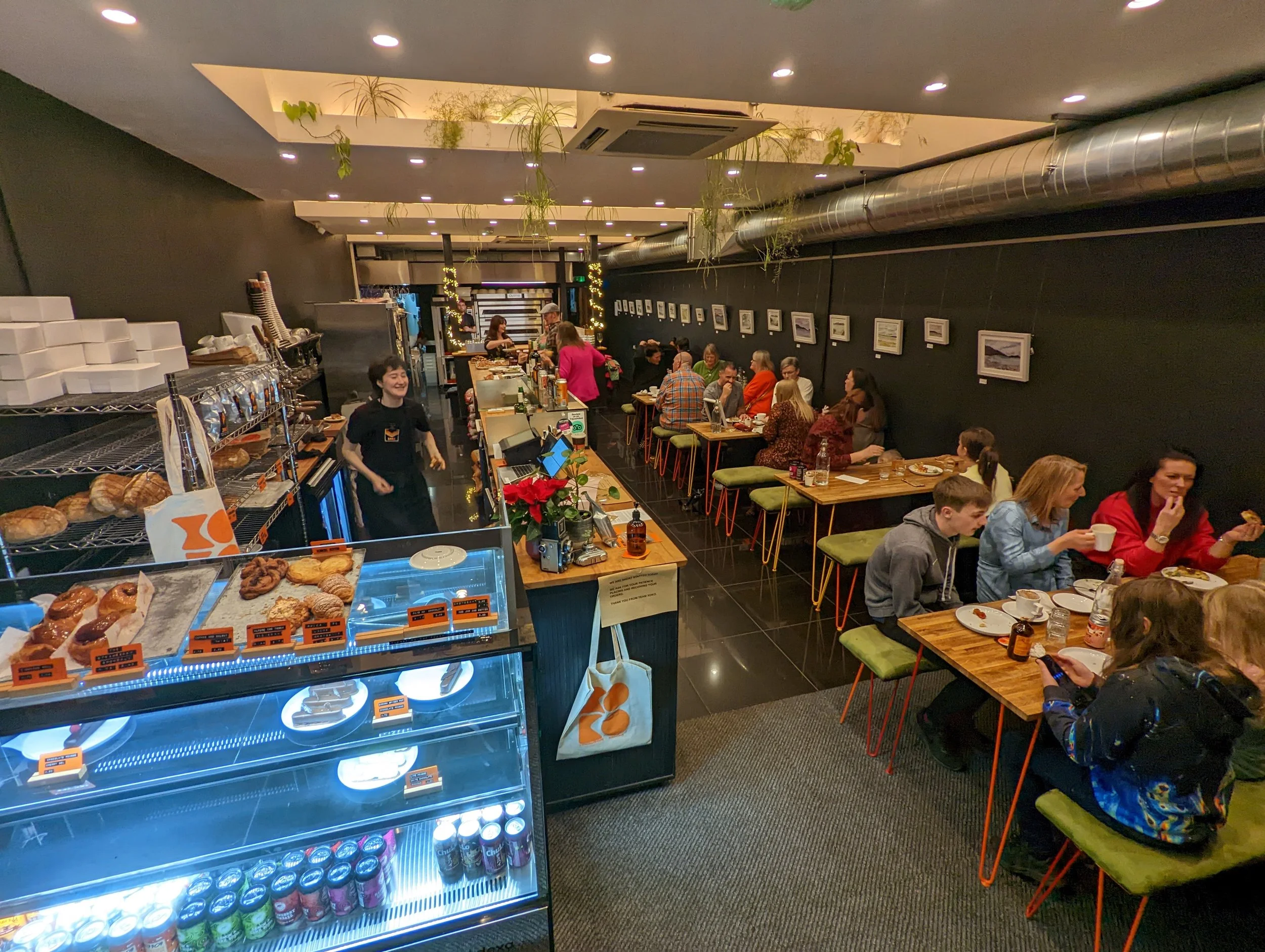 XOKO Bakehouse and Coffee Shop, Inverness, Highlands, Scotland.