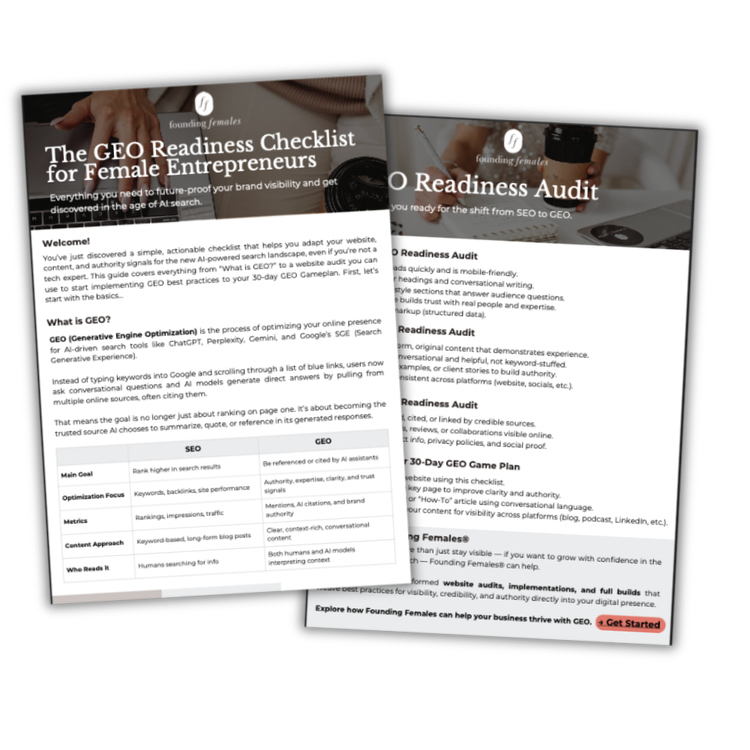 Business Resources for Female Entrepreneurs | Founding Females®
