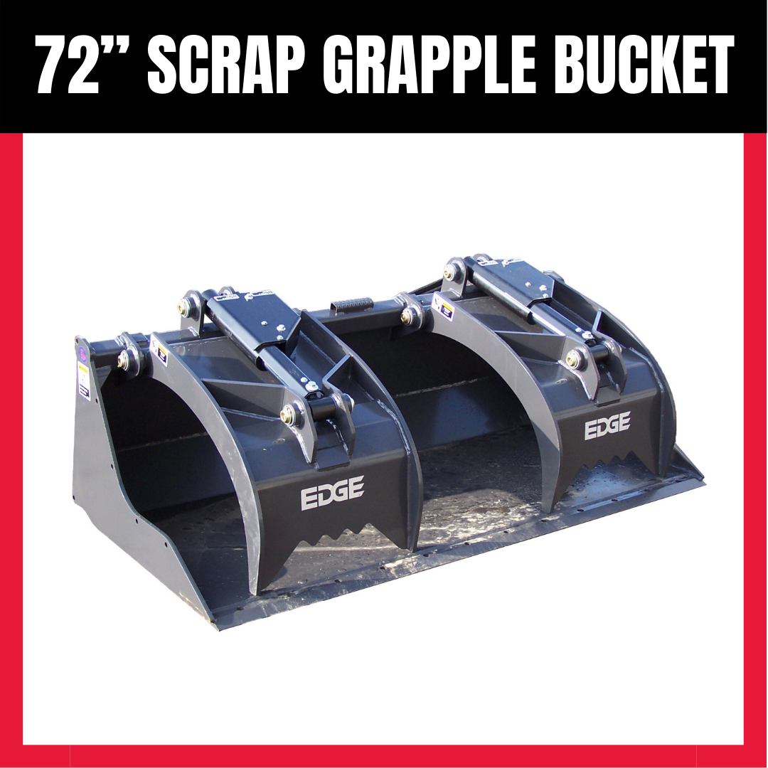 72” Scrap Grapple Bucket — Taylor True Value Rental