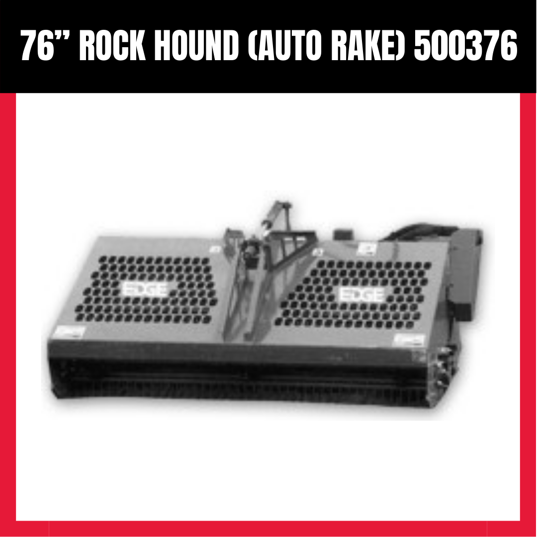 76” Rock Hound (Auto Rake) 500376 — Taylor True Value Rental