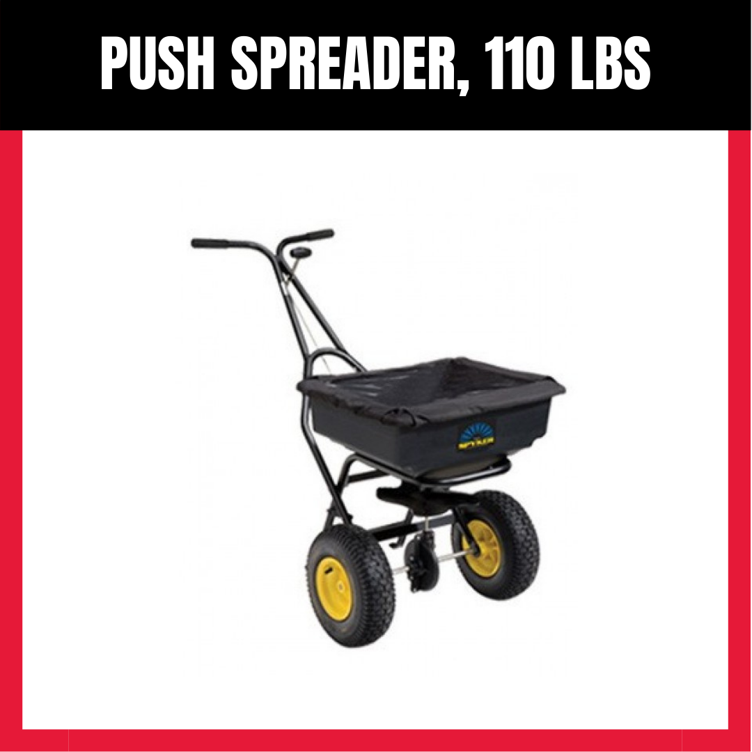 Push Spreader, 110 lbs — Taylor True Value Rental
