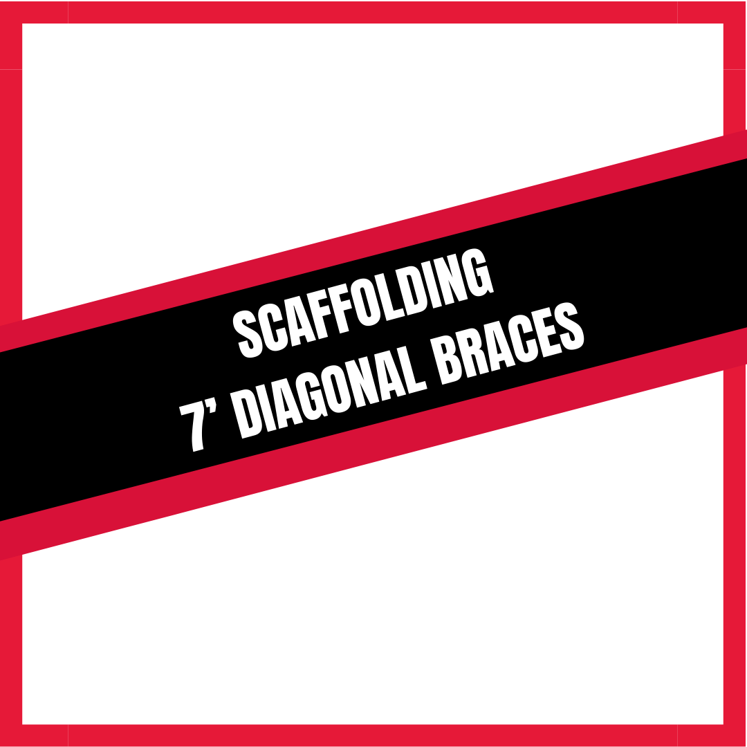 Scaffolding 7" Diagonal Braces — Taylor True Value Rental