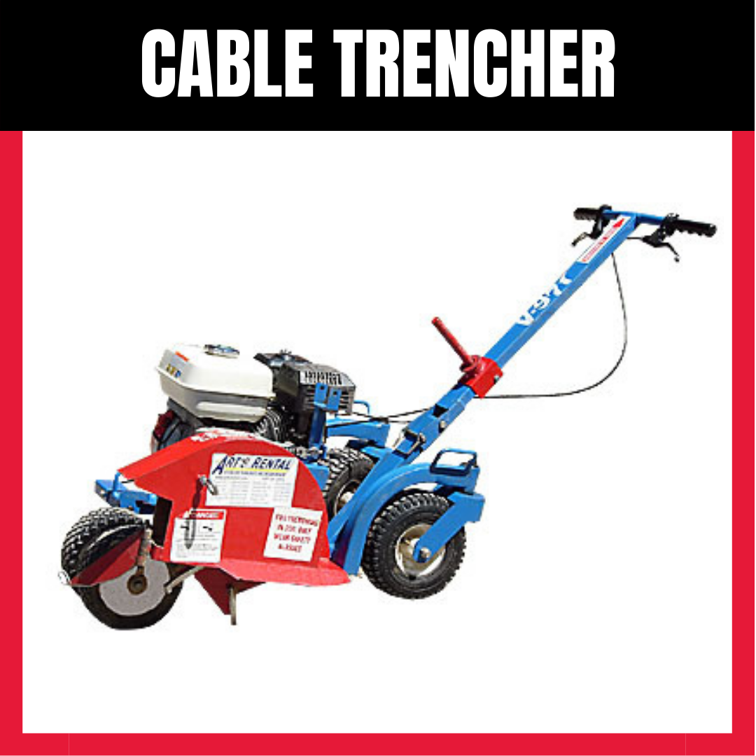 Cable Trencher — Taylor True Value Rental