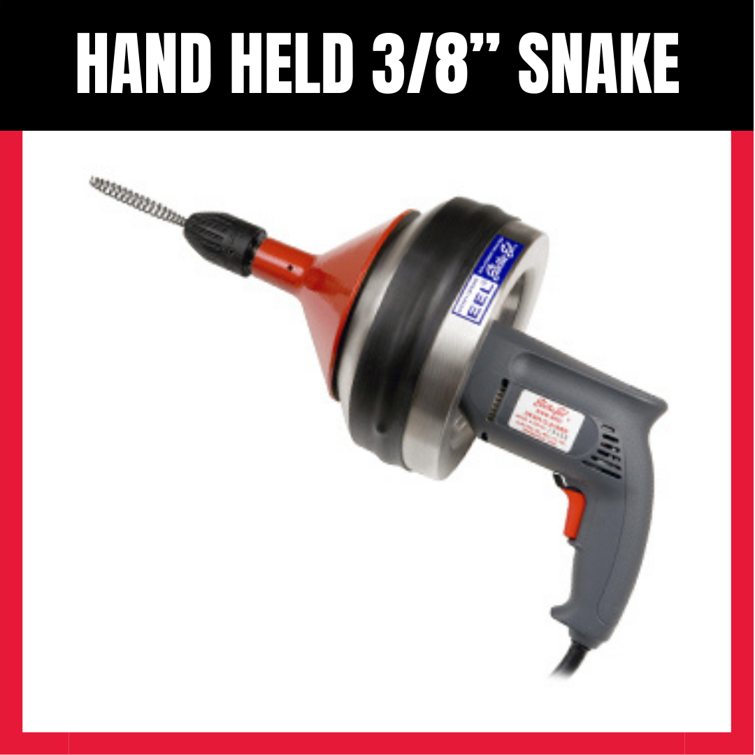 Hand Held 3/8” Snake — Taylor True Value Rental