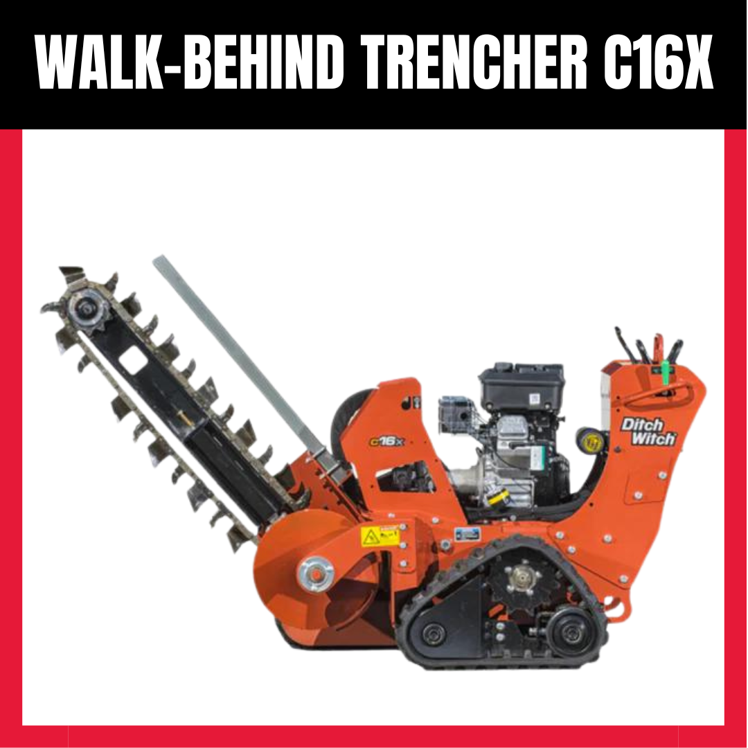 Walk-Behind Trencher C12X — Taylor True Value Rental