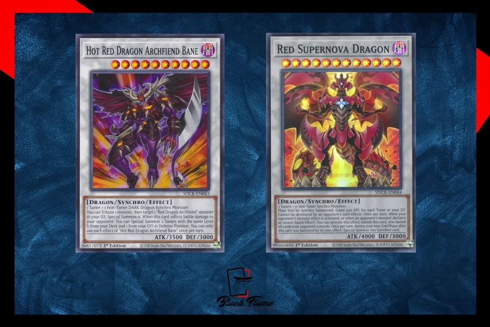 Yu-Gi-Oh! The Crimson King: Structure Deck - New Cards, Reprints and Deck Perform — Black Flame