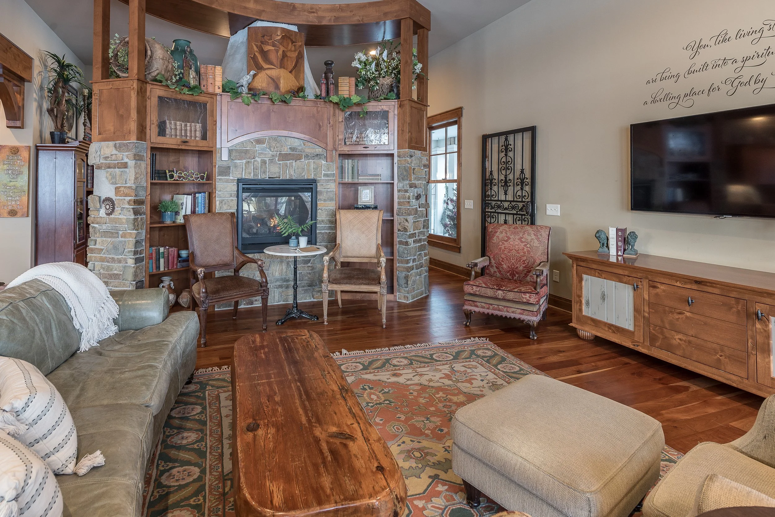 Great Room — The Blessing House