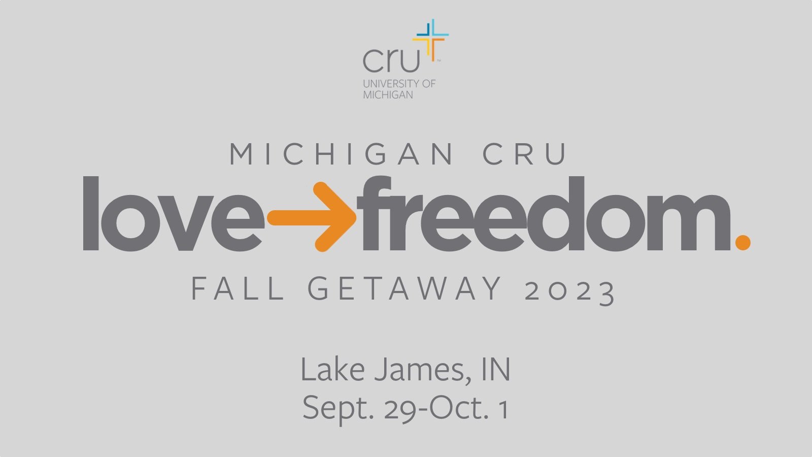 Fall Getaway — Michigan Cru