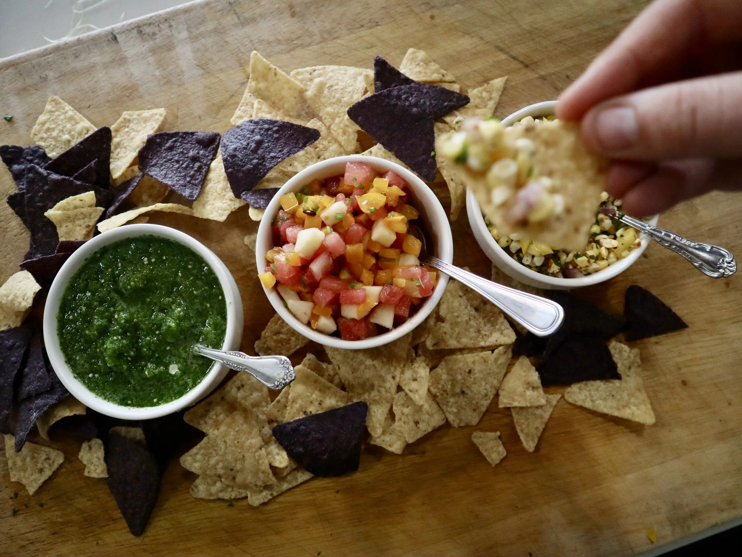 Three Summer Salsas — Holly Hill