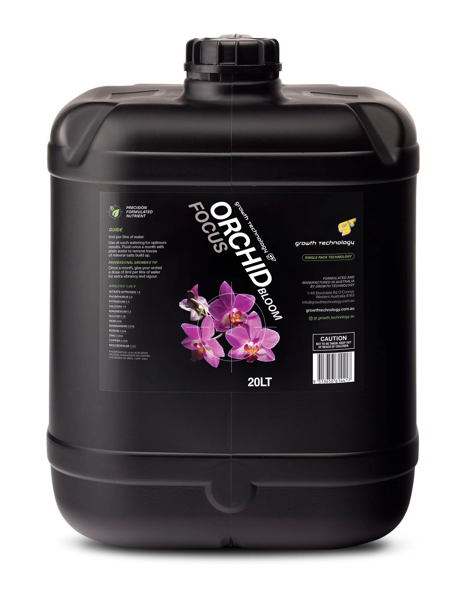 Growth Technology GT Foliage Focus Plant Nutrient Fertilizer for Aroid ...