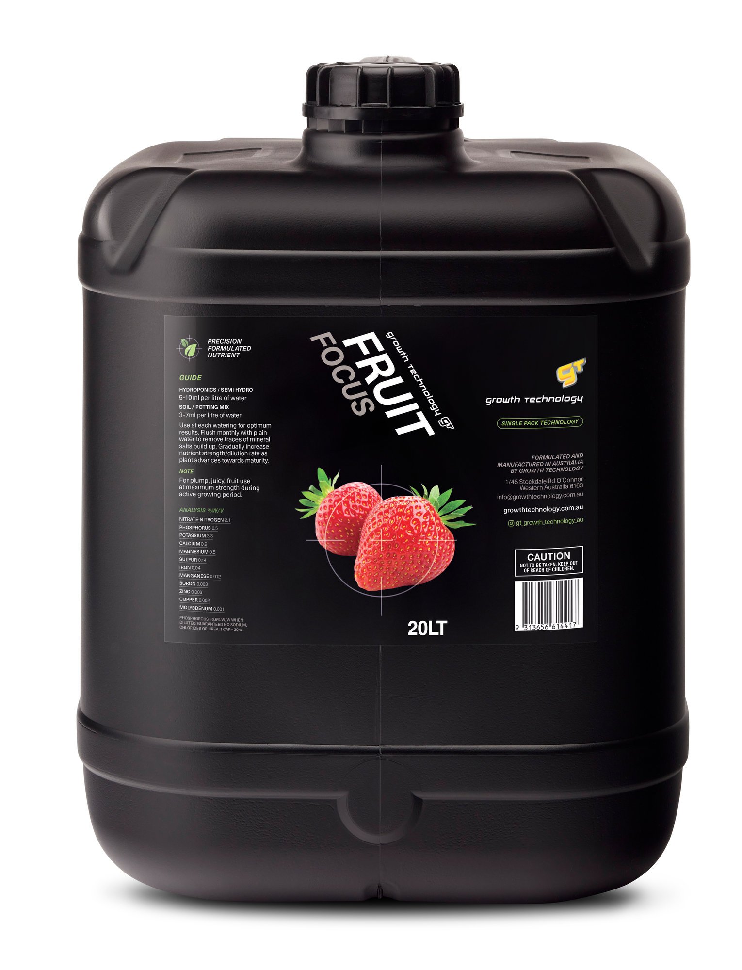 Growth Technology GT Foliage Focus Plant Nutrient Fertilizer for Aroid ...
