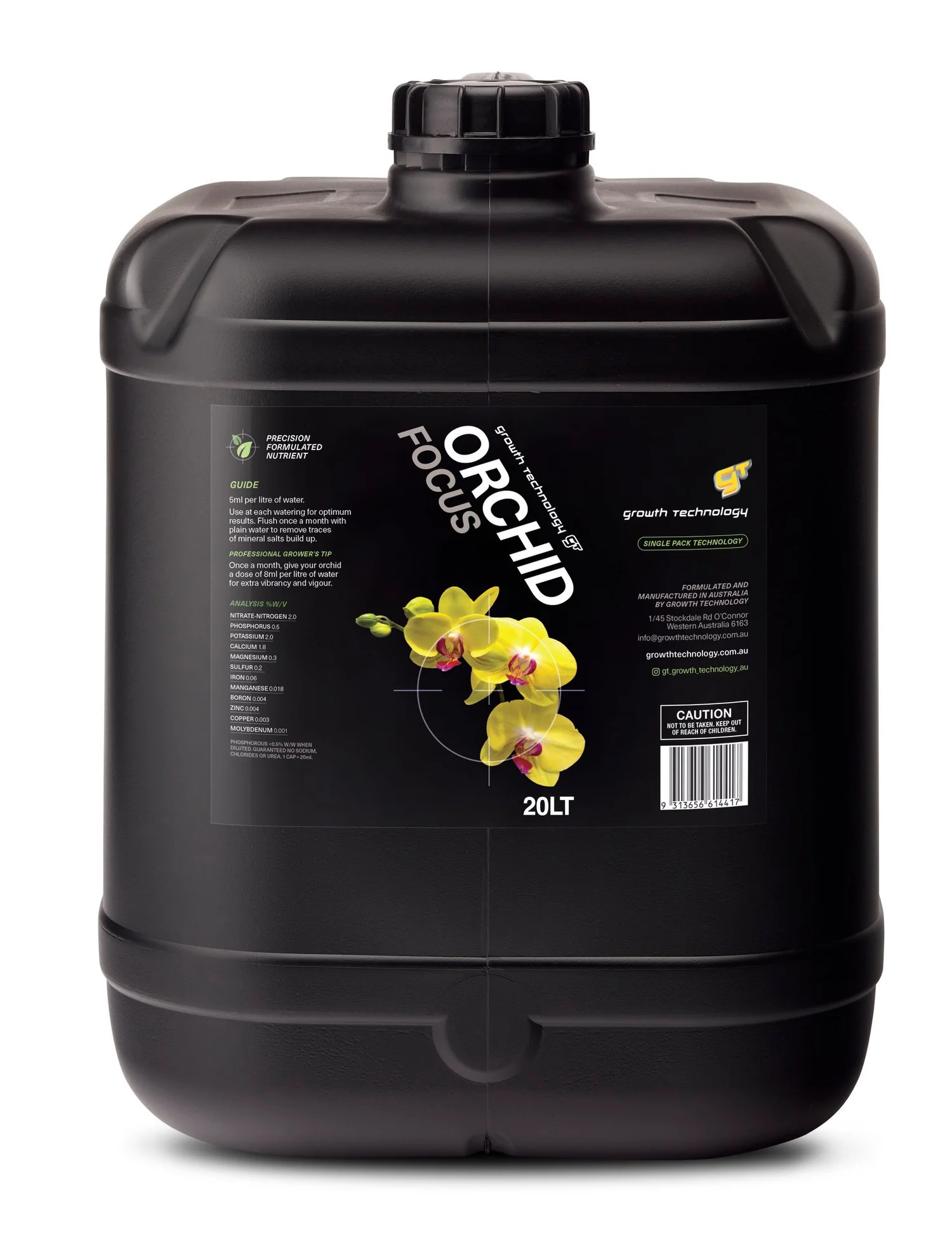 Growth Technology GT Foliage Focus Plant Nutrient Fertilizer for Aroid ...