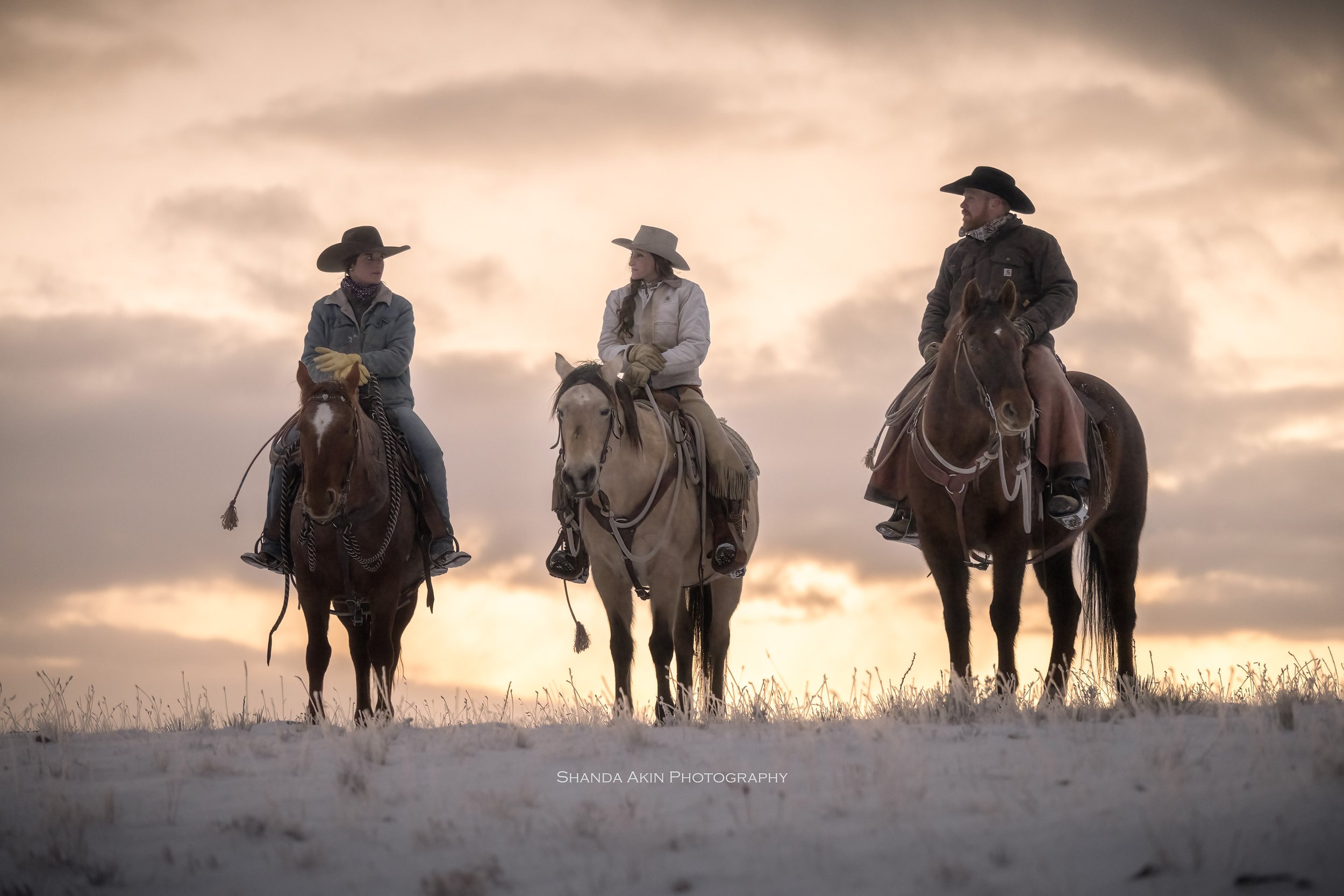 Portfolio of Winter Ranch Photographs in Colorado - Shanda Akin Photography
