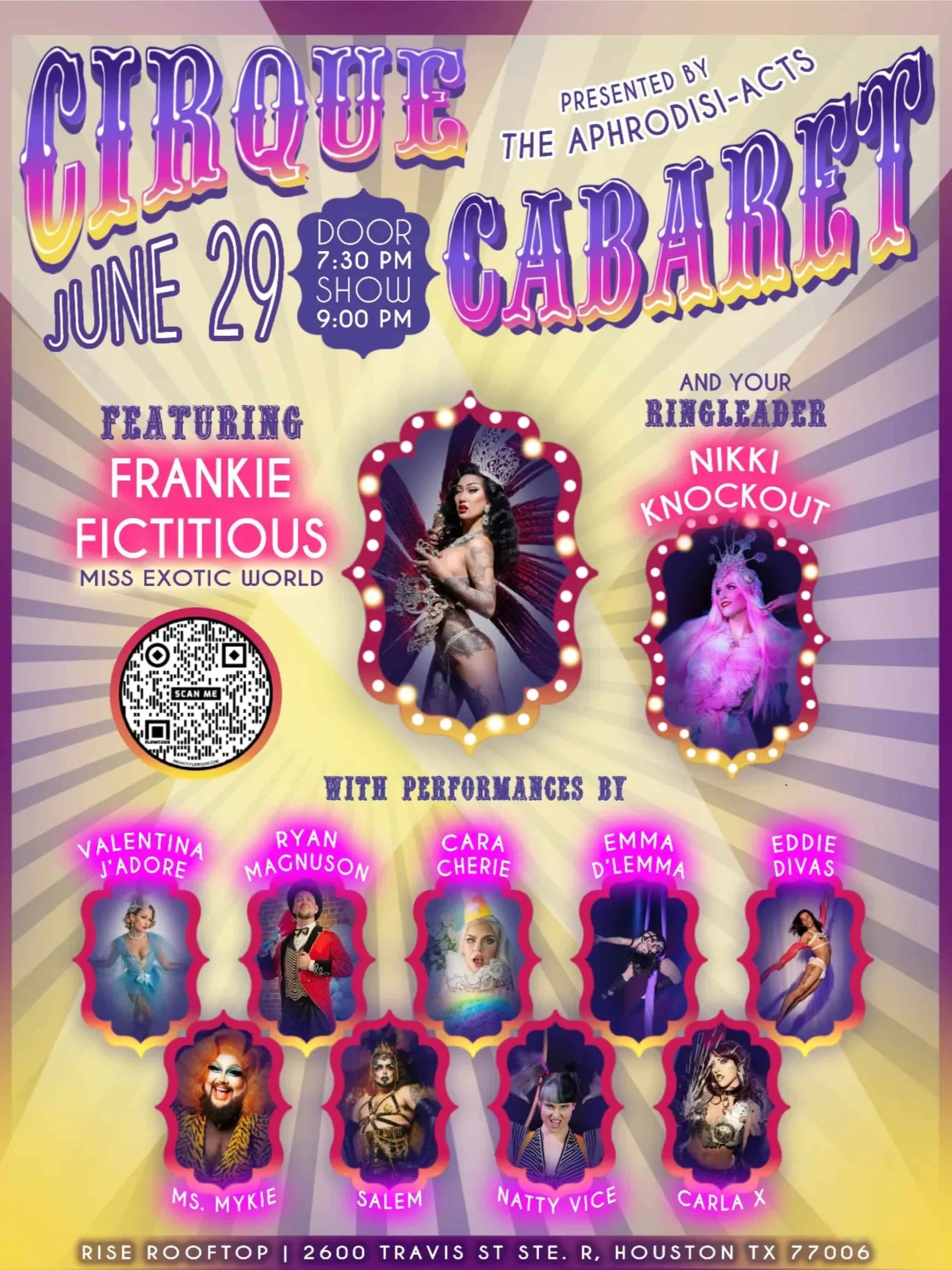 Cabaret Show Poster