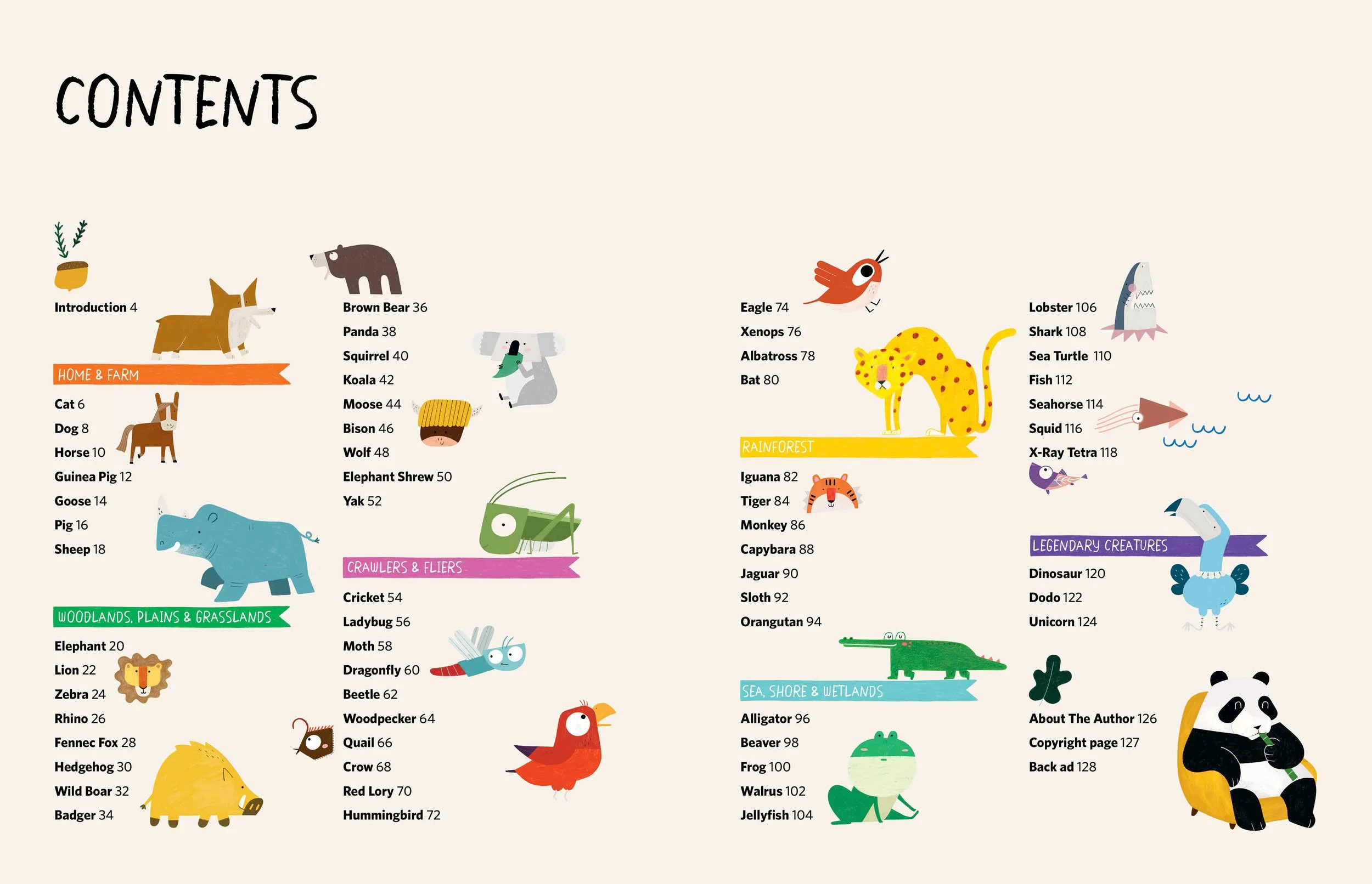 Drawing Class : Animals — Heegyum Kim Illustration