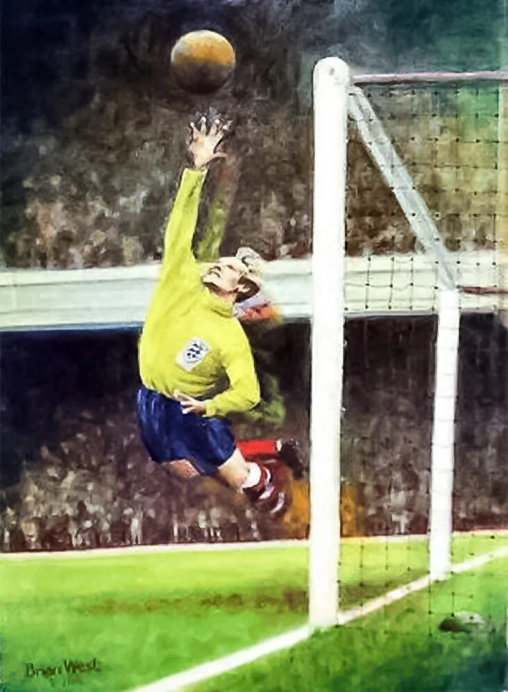 Football Nostalgia Art | Paintings by artist Brian West