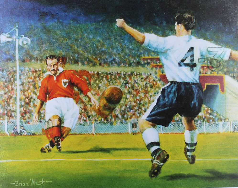 Football Nostalgia Art | Paintings by artist Brian West