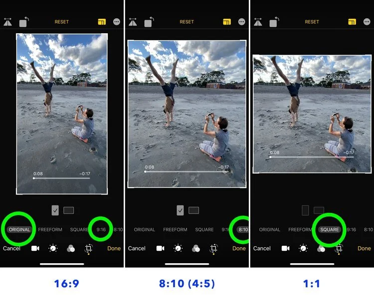 How to Crop Your Videos on the iPhone — Bluewater Imaging