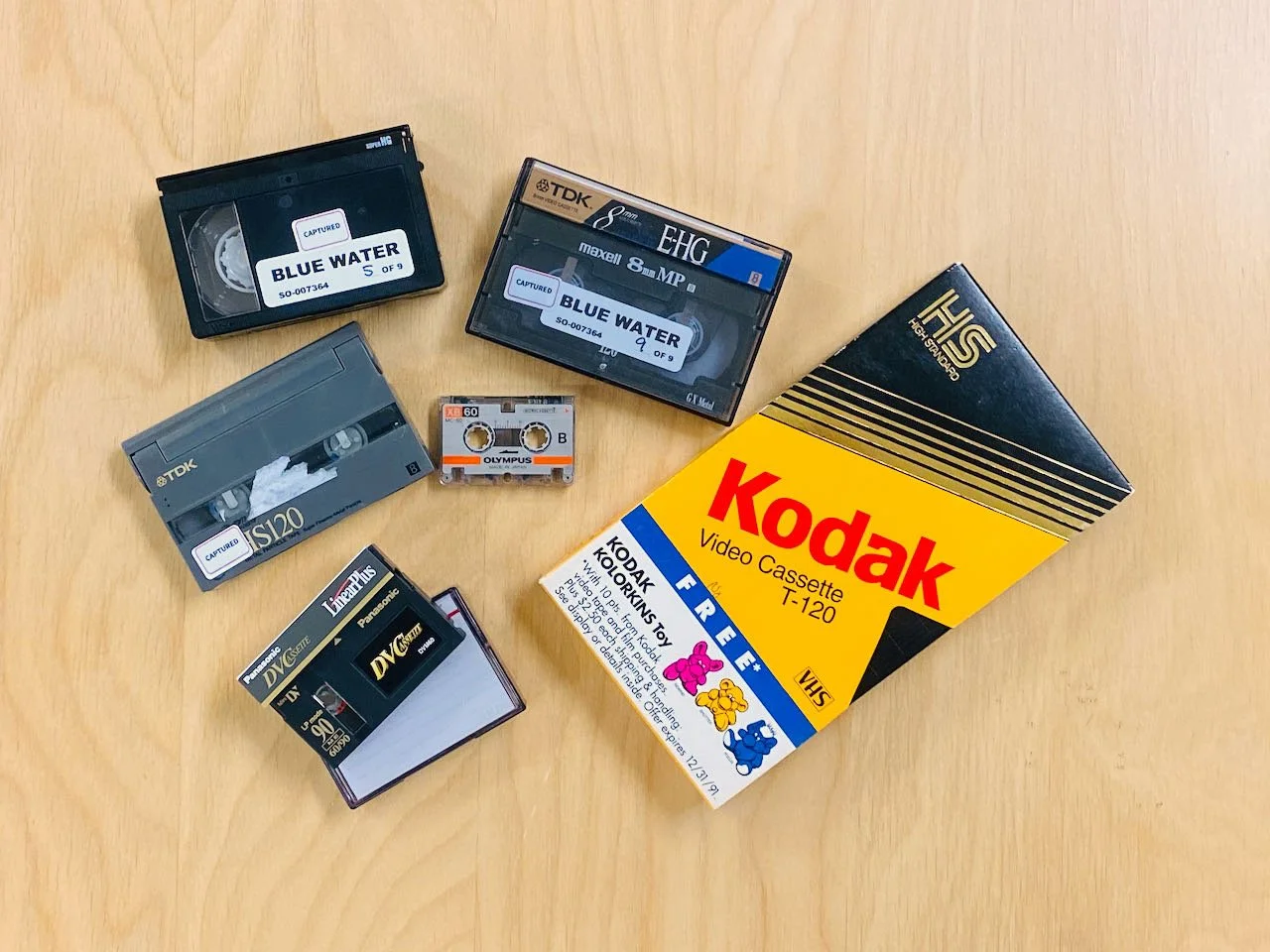 Are Your Memories all Wrapped Up in Tape? — Bluewater Imaging