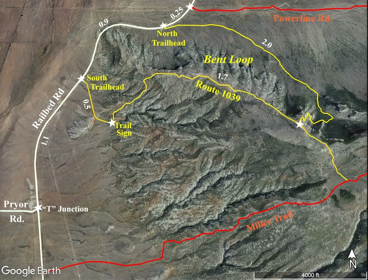 Bent Ridge Loop — The Pryor Mountains