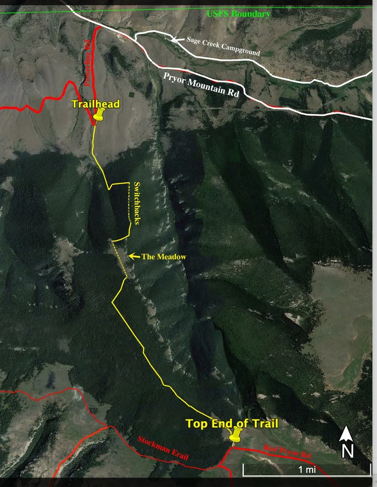 Rangers Trail — The Pryor Mountains