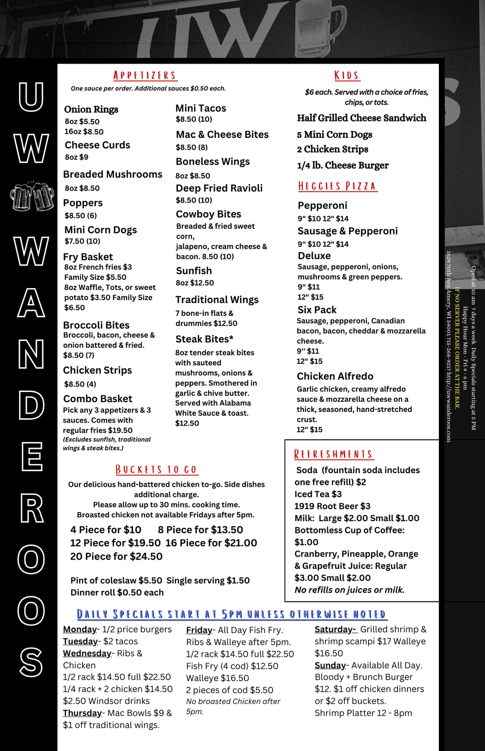 UW Wanderoos Bar & Grill