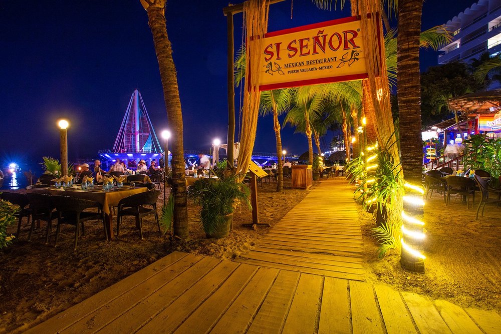 Si Señor Beach restaurant — The Blue Shrimp Group