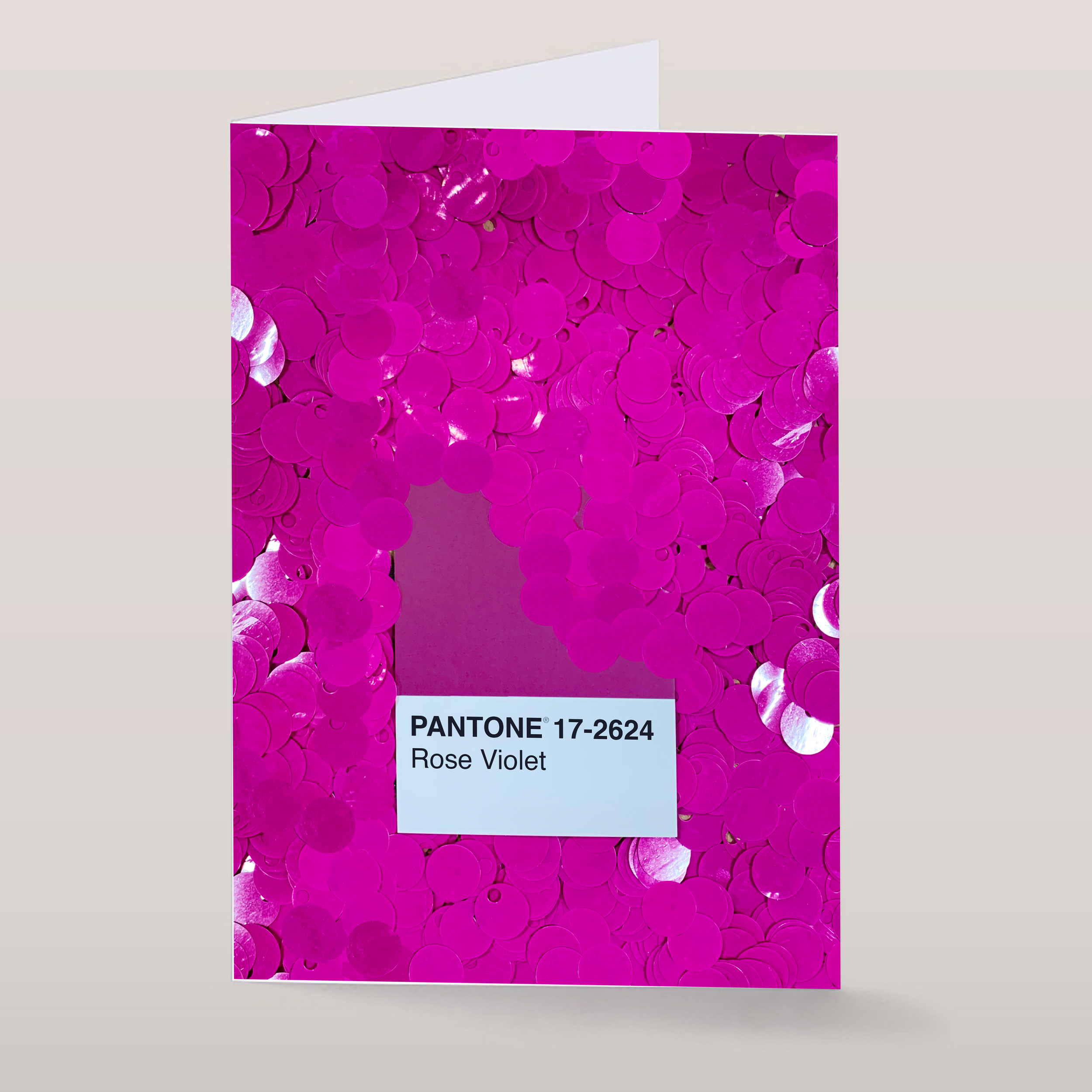 Pantone 18-3949 Dazzling Blue Holiday Card — Sizemore Color Studios