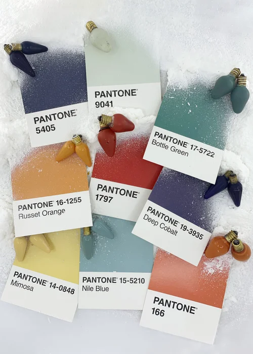 Pantone 18-3949 Dazzling Blue Holiday Card — Sizemore Color Studios