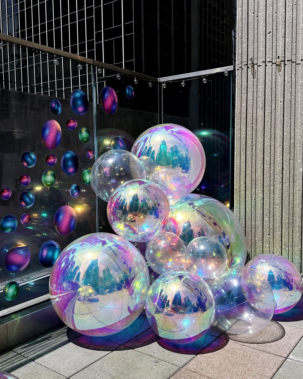 Marriott Marquis Times Square Bubbles Over Broadway Event Decor by Sizemore Color Studios ...