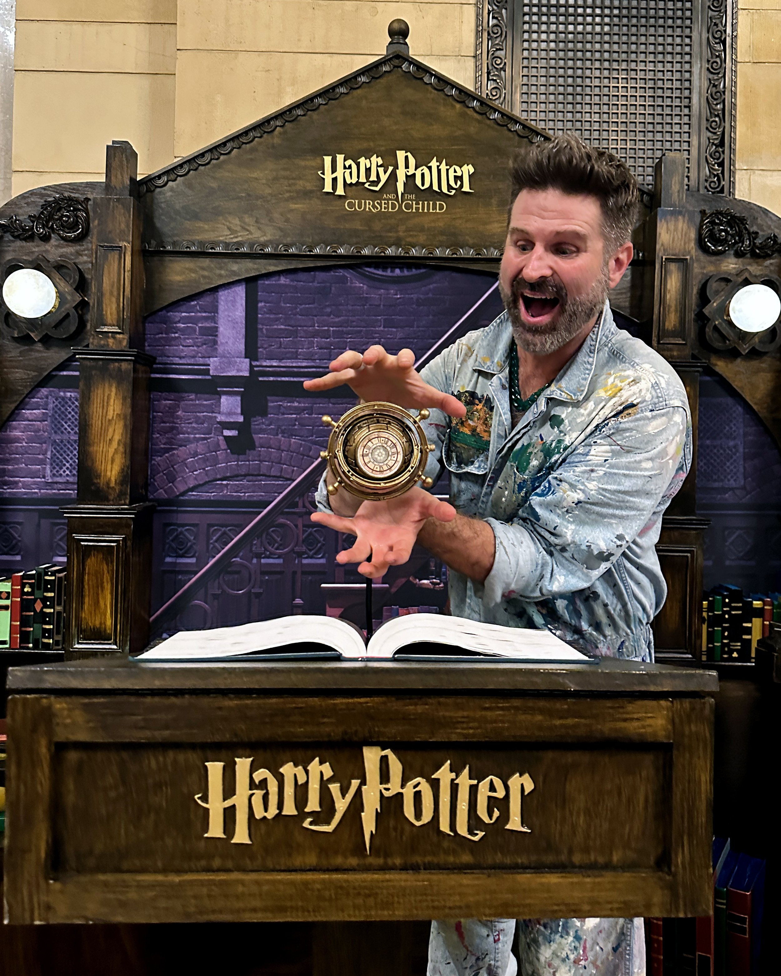 Harry Potter And The Cursed Child Grand Central Station NYC Photo Booth ...