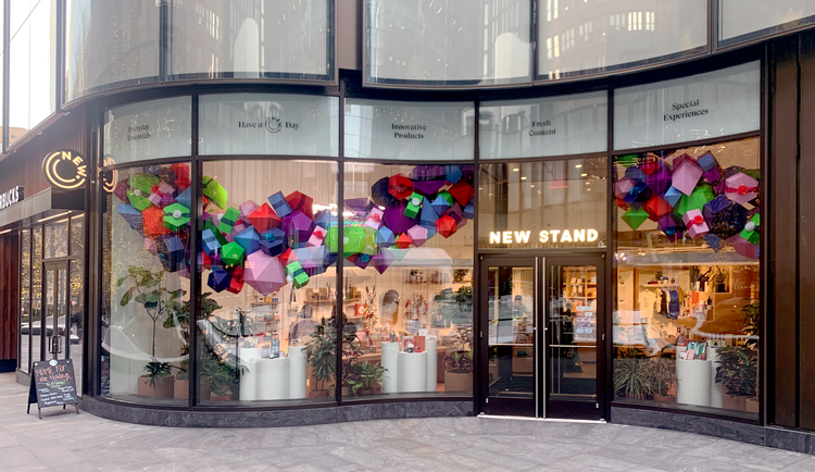 Retail Window Design by Nick Sizemore — Sizemore Color Studios