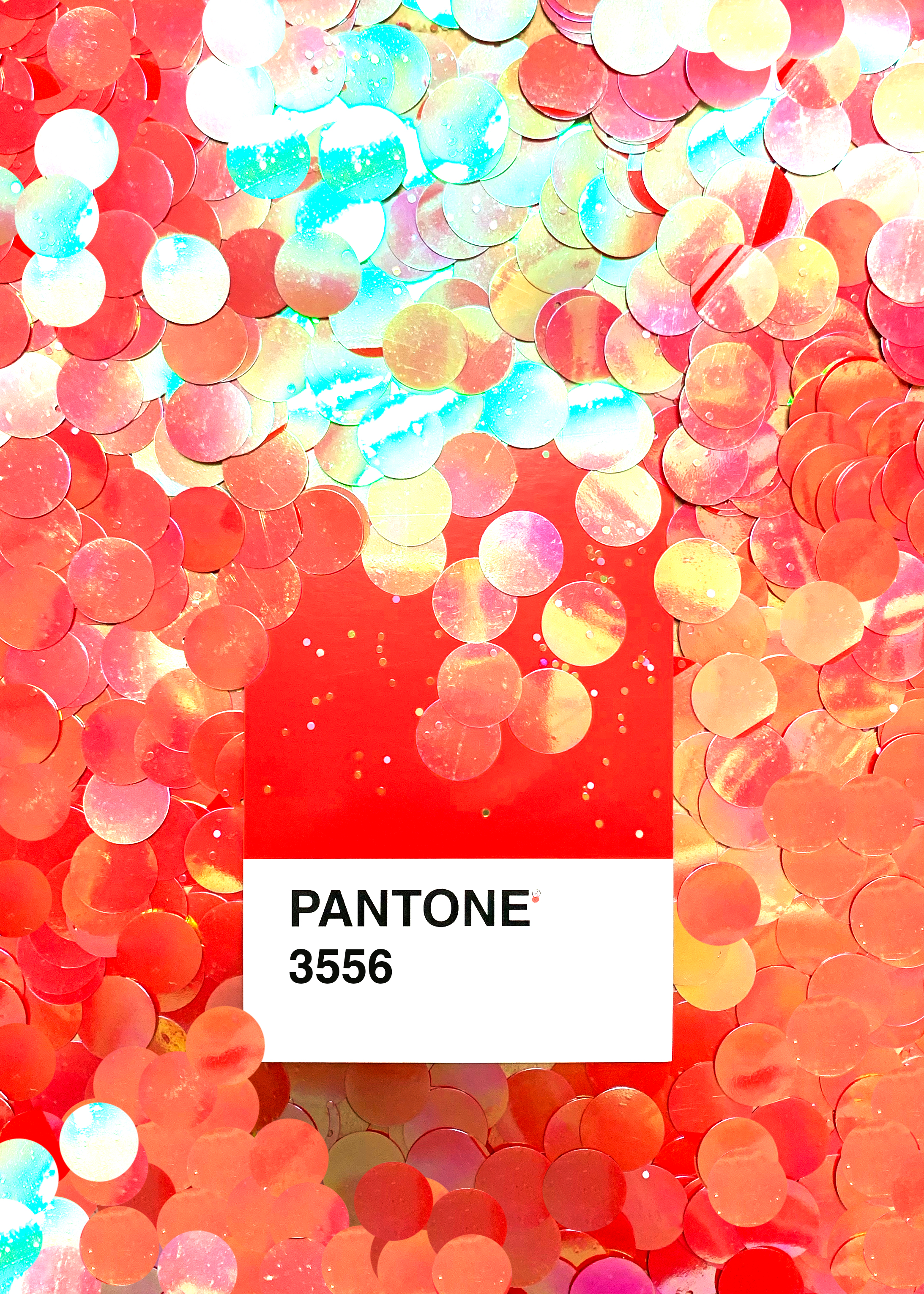 Pantone 17-4919 Teal Holiday Greeting Card — Sizemore Color Studios