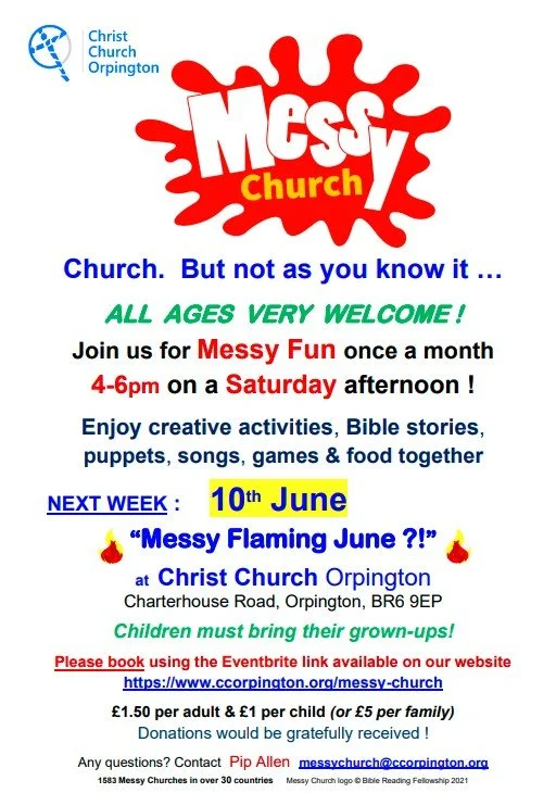 Messy Church — Christ Church Orpington