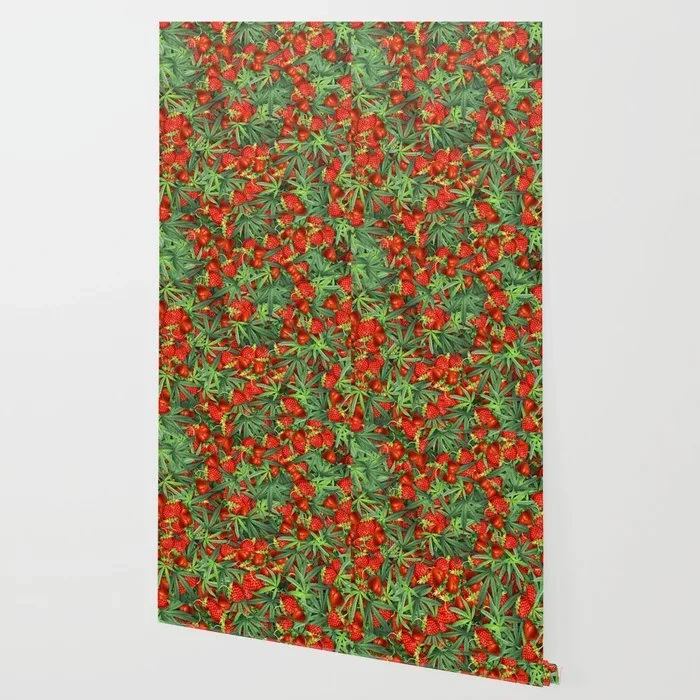 Weed Wallpaper Aesthetic: Home Designs to Add Chic Cannabis Decor to ...