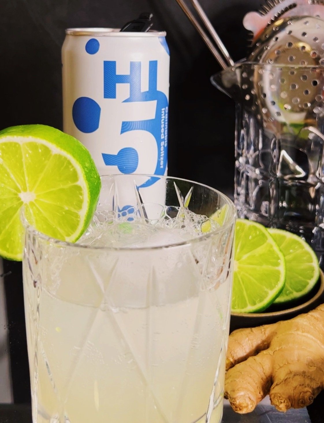 How to Make a Ginger & Lime THC Cocktail with Hi5 Cannabis Infused ...