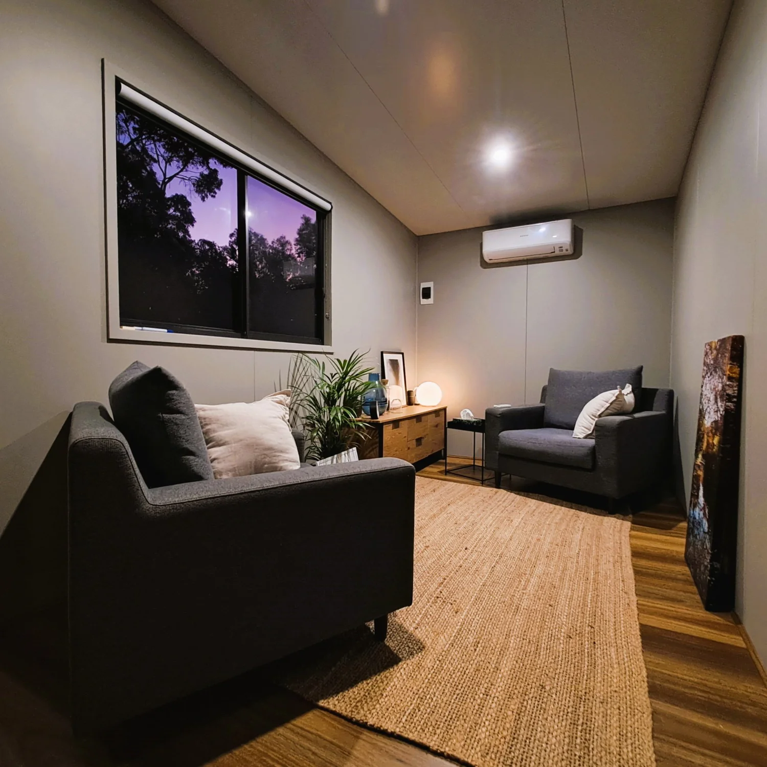 Portable rooms for allied health professionals — room to move